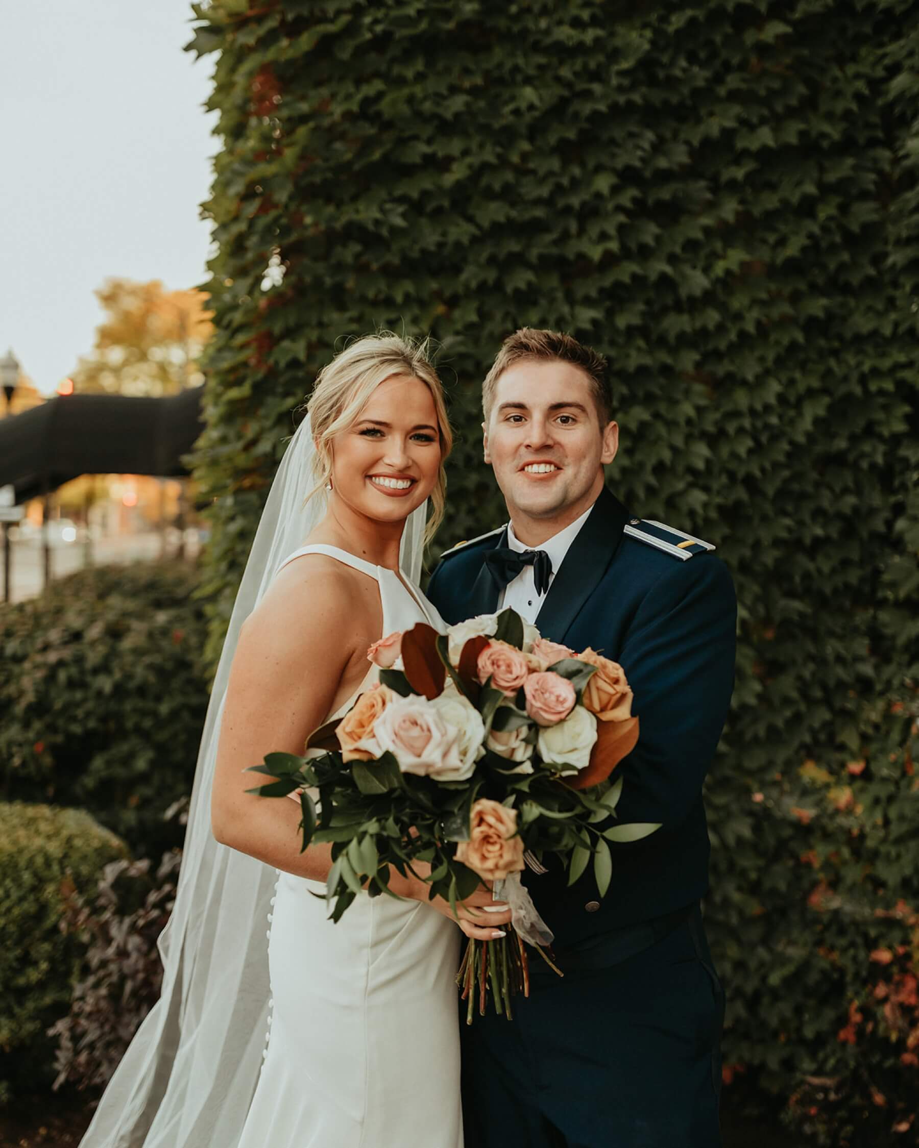 Romantic Fall Wedding With Burnt Orange Details