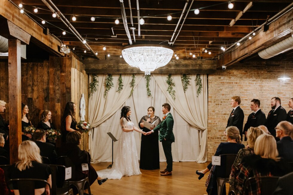 Joyful Celebration at Warehouse Wedding Venue: An Unforgettable Wedding ...